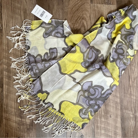 Accessories | New Van Klee Flower Shawl Scarf | Poshmark